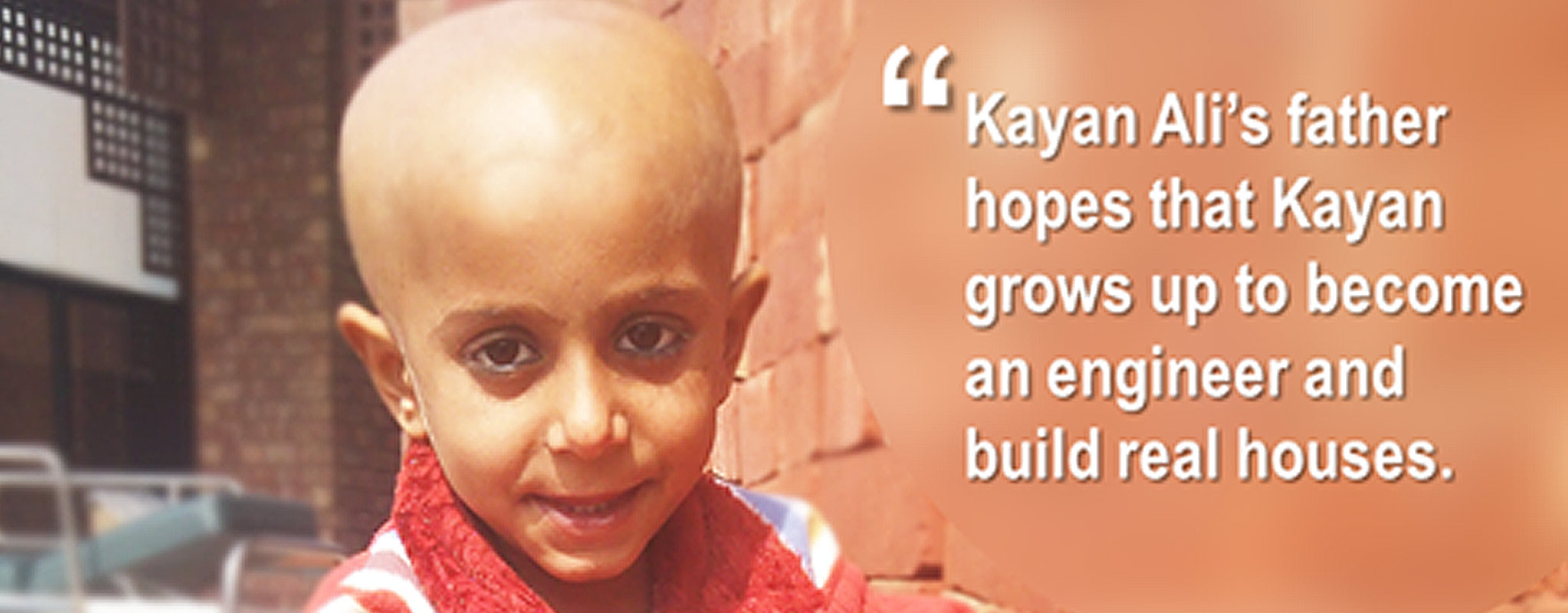 One day, Kayan Ali will build real houses inshallah - IKCA