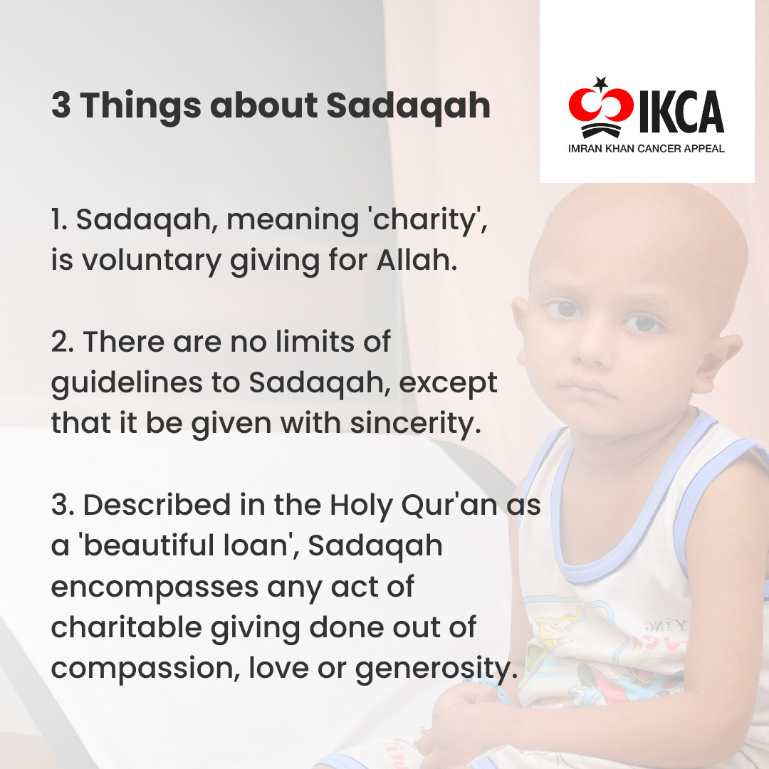 Sadaqah Donations | Imran Khan Cancer Appeal | Sadaqah For SKMCH