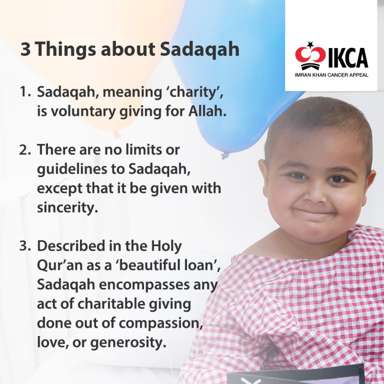 Sadaqah Donations | Imran Khan Cancer Appeal | Islamic Giving
